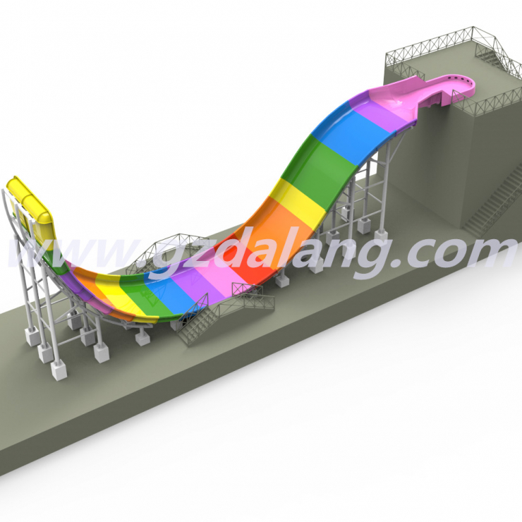 Cheap Magic Slide Fly | Waterslide Fails