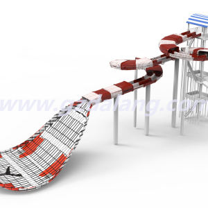 Cheap Slide Shell Fiberglass Slide for Water Park | Dalang Waterpark