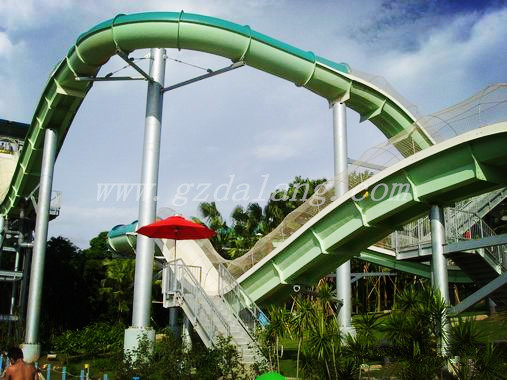 Hawaii Style Roller Coaster Water Slide Factory | Dalang Waterpark