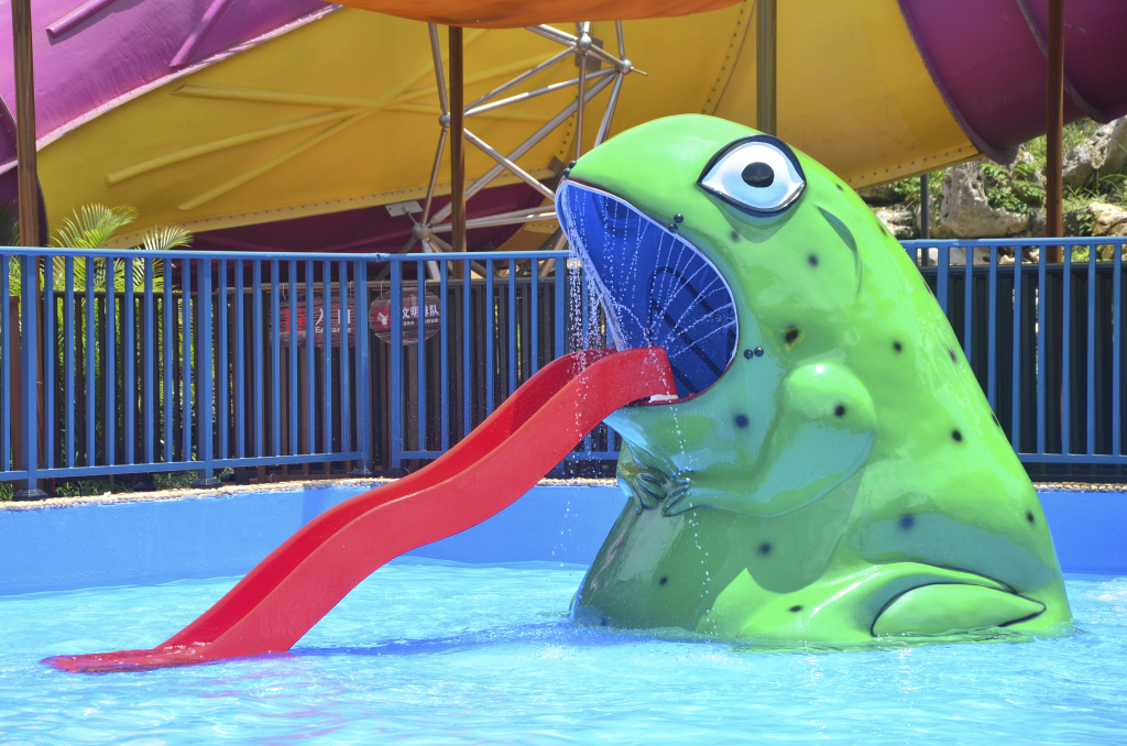 Cheap Frog Spray for Children，Spray And Splash Water Slide - Dalang ...