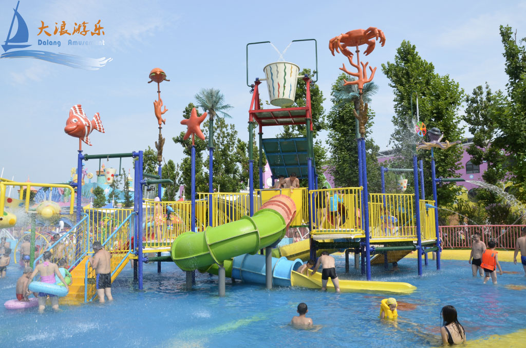 Fun Small Water House for Children - Dalang Waterpark
